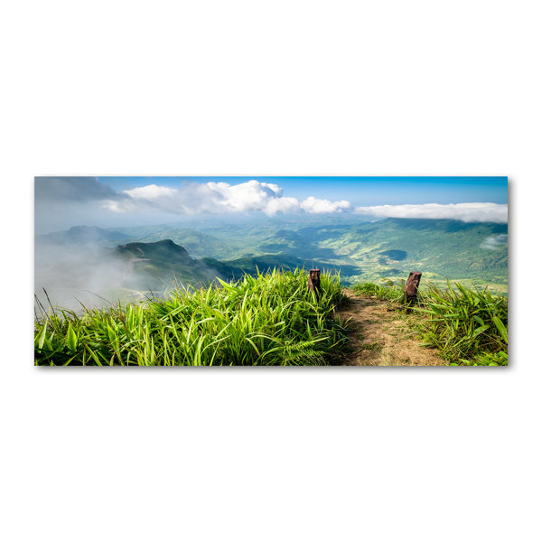 Union Rustic Trail at the Top - Ungerahmte Kunstdrucke auf Leinwand | Wayfair.de